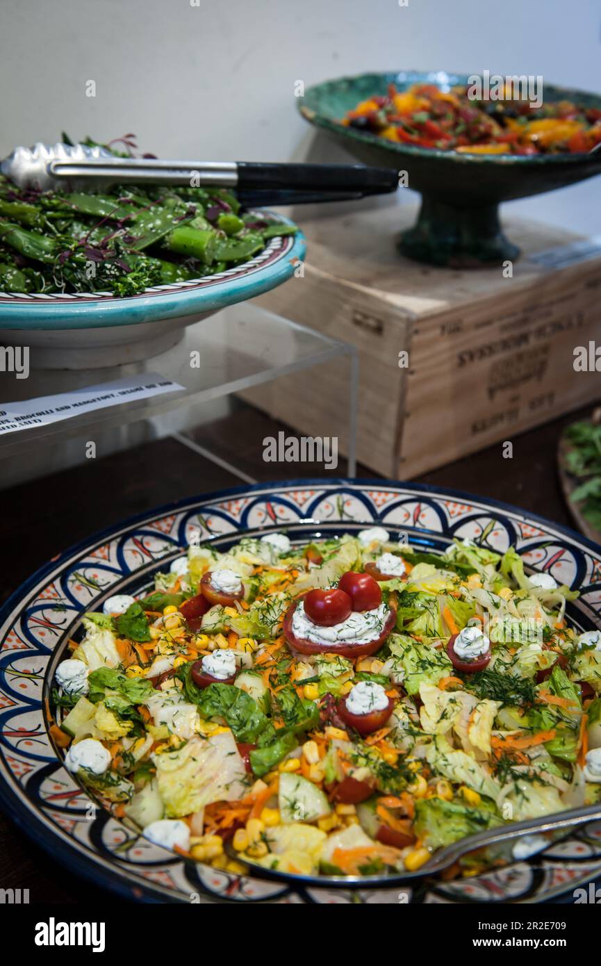 Bailey and Sage an independent deli in Parsons Green, an area in London ...