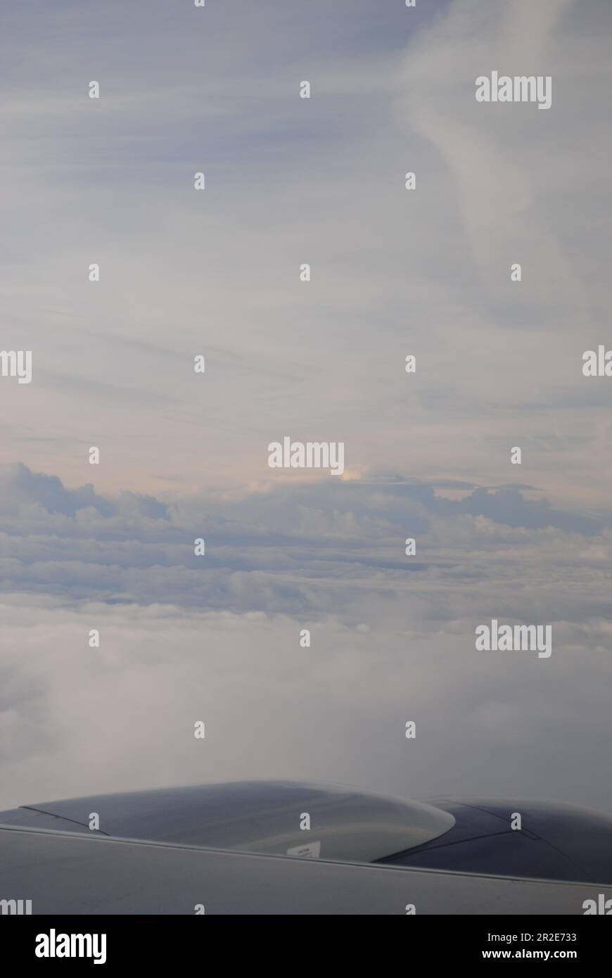 View out of plane window Stock Photo - Alamy