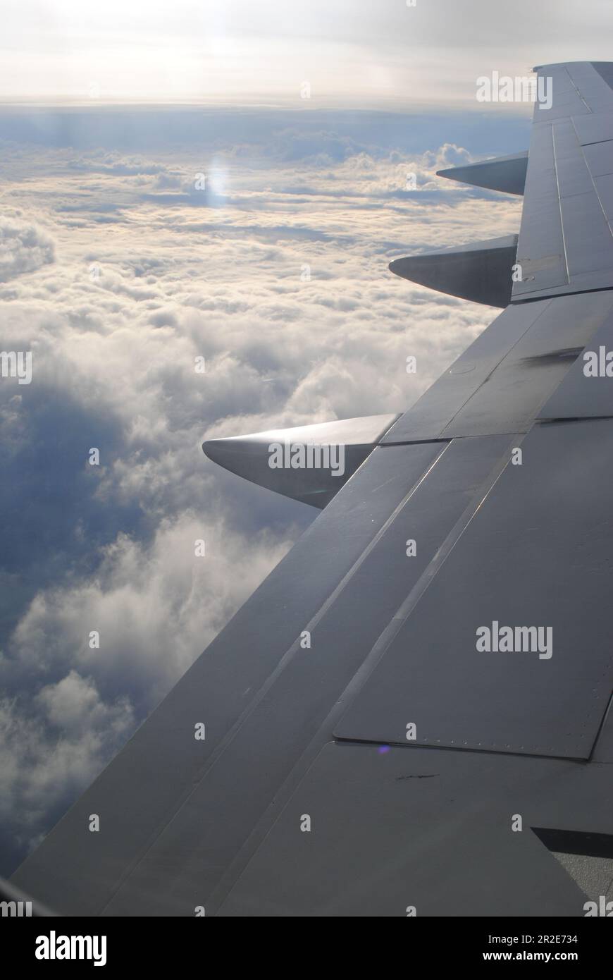 View out of plane window Stock Photo - Alamy