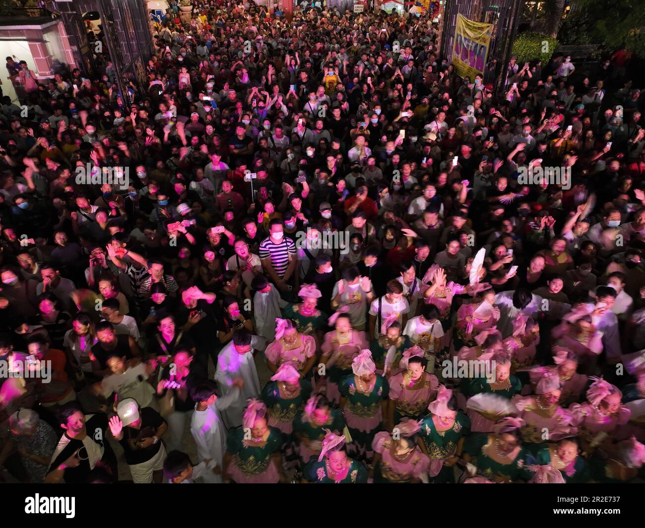Obando, Philippines. 19th May, 2023. Thousands of Catholic devotees ...