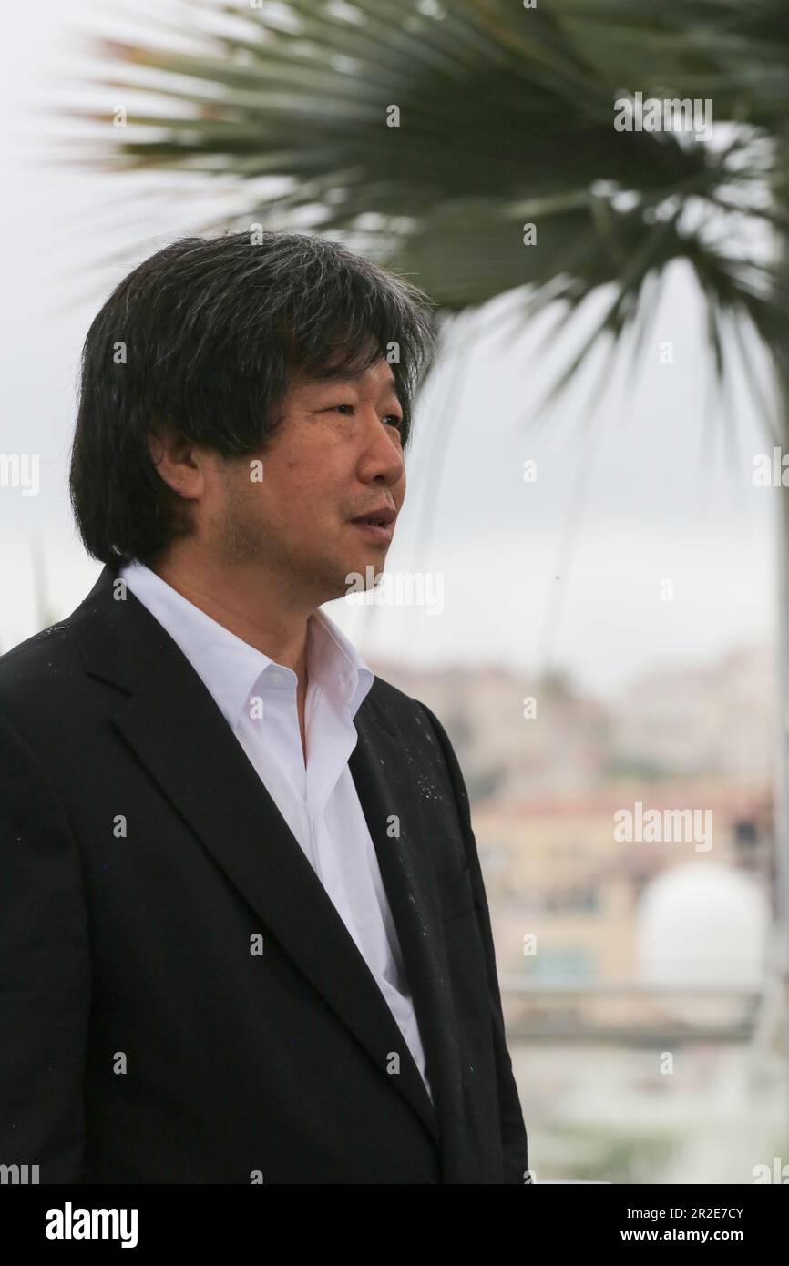 Cannes, France, 19th May, 2023. Director Wang Bing at the photo call ...