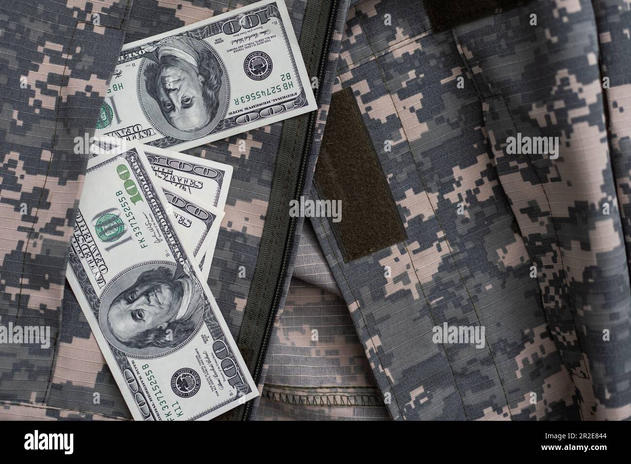 the military form of the dollar Stock Photo - Alamy