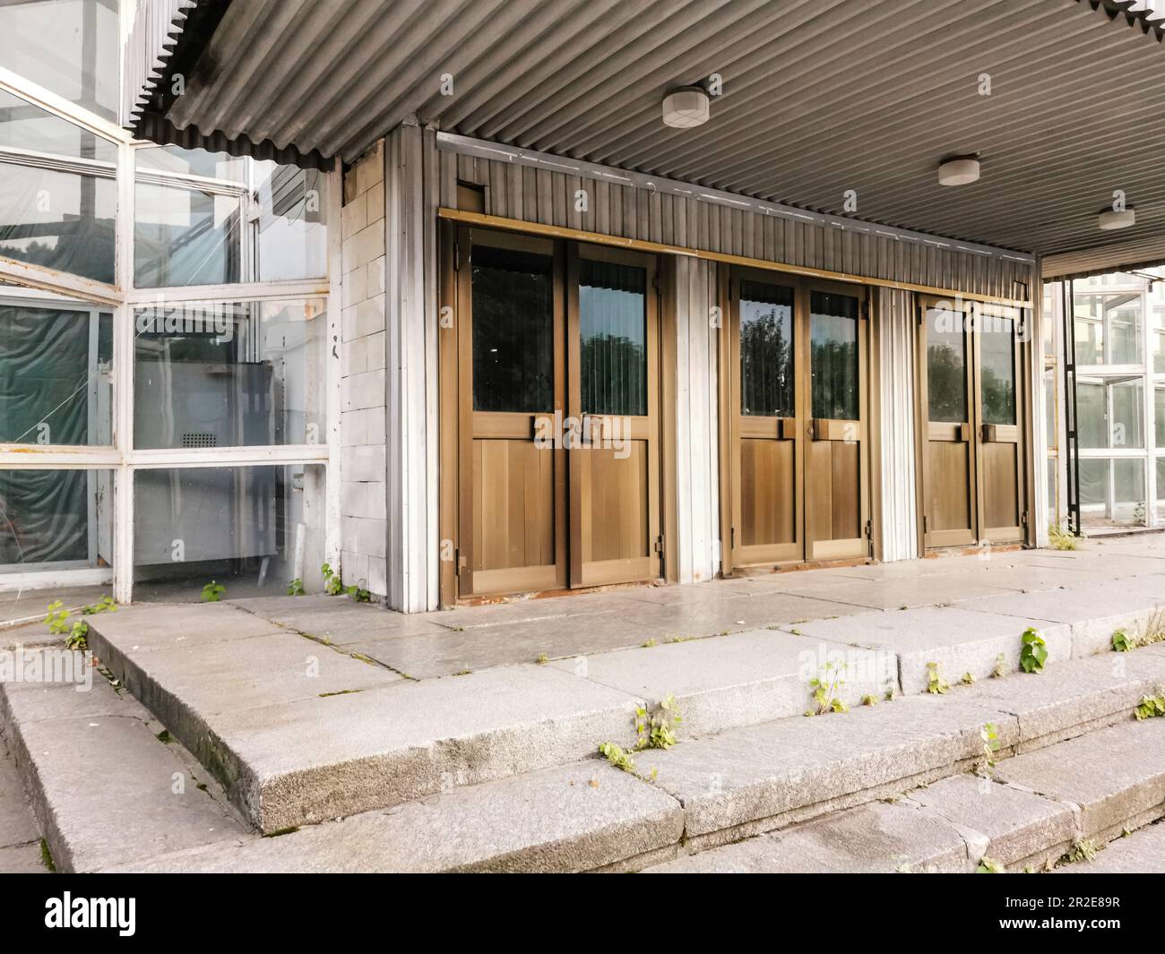 Stairs in Construction Building. Concrete Stairs. Staircase under ...
