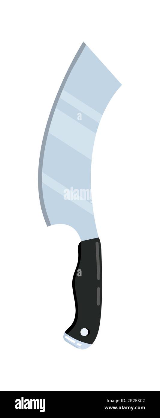 Kitchen knife vector. Professional kitchen knives for cutting meat ...
