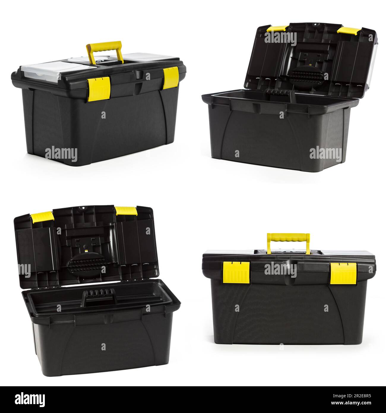 toolbox on white background Stock Photo - Alamy