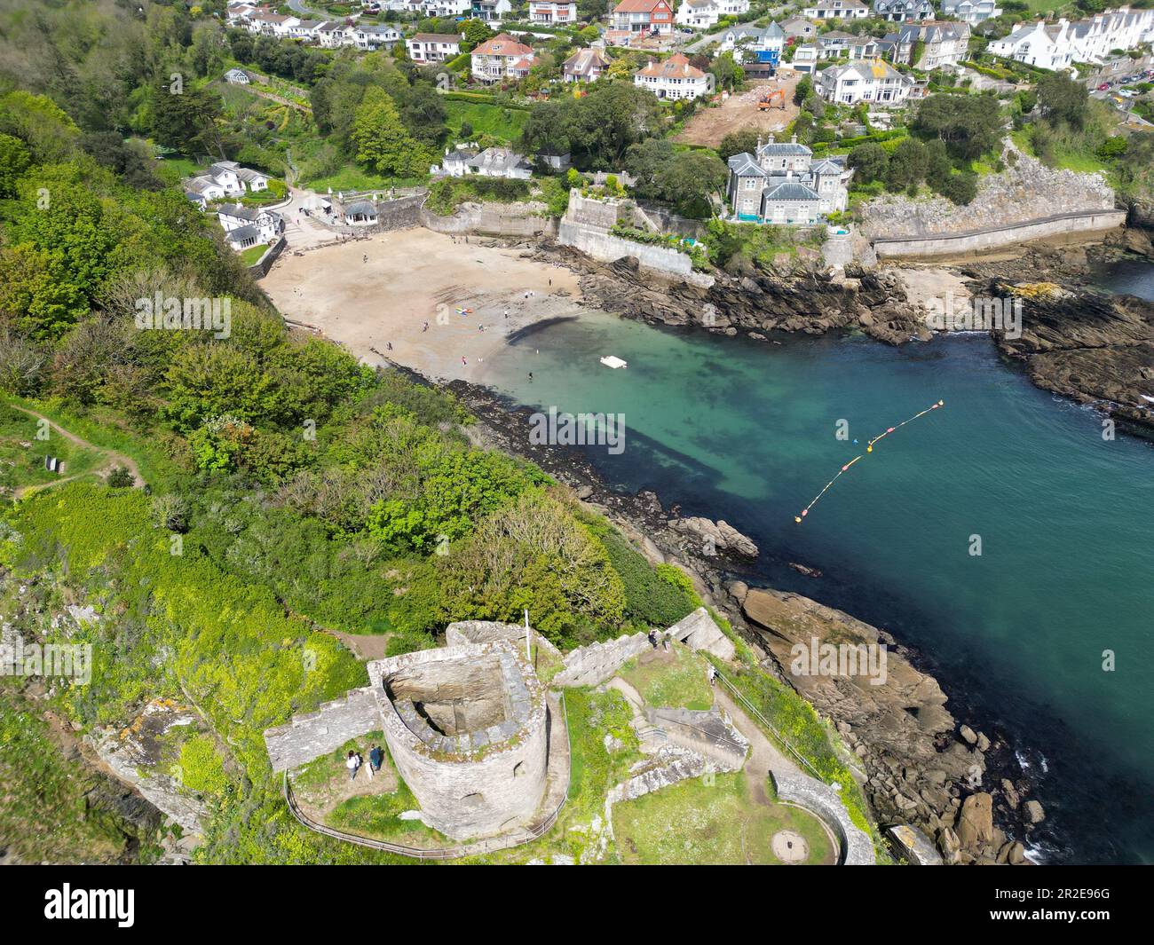Beach, Cornwall, Crystal Clear Waters Stock Photo - Alamy