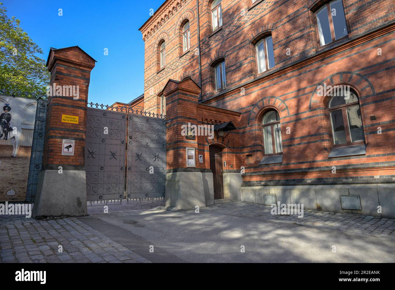 The Royal Stables in central Stockholm where Princess Madeleine's ...