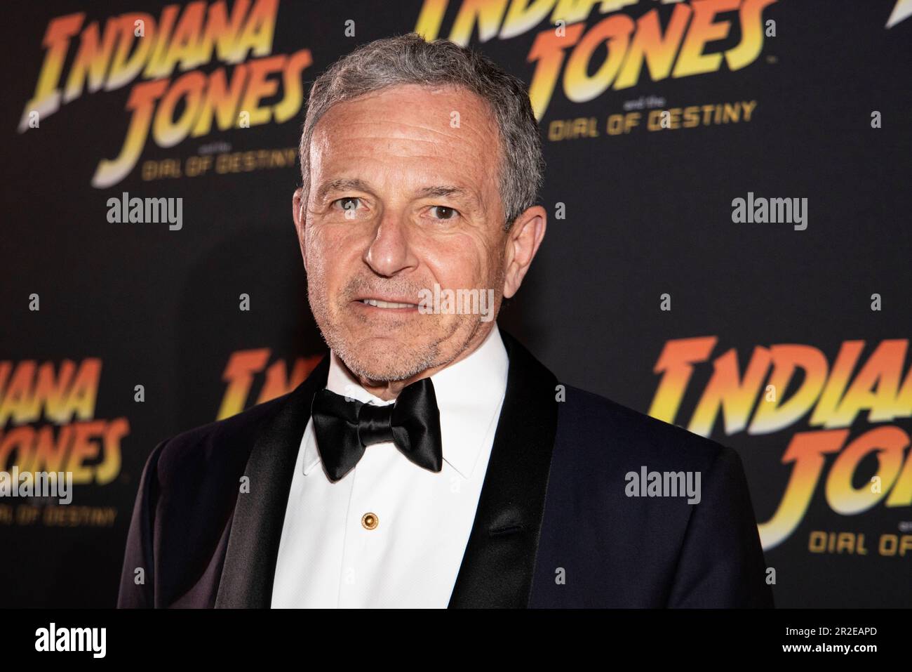 Bob Iger poses for photographers upon arrival for the 'Indiana Jones ...