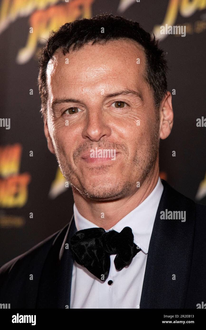 Andrew Scott poses for photographers upon arrival for the 'Indiana ...