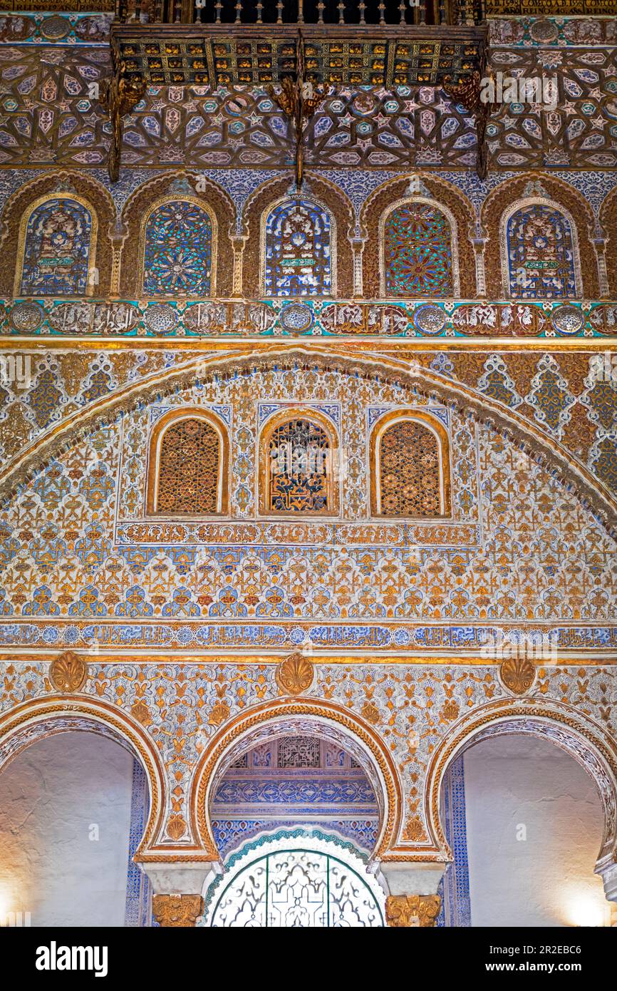 Spain, Andalusia, Cordoba, Alcazar of The Christian Monarchs, towers and walls Stock Photo - Alamy