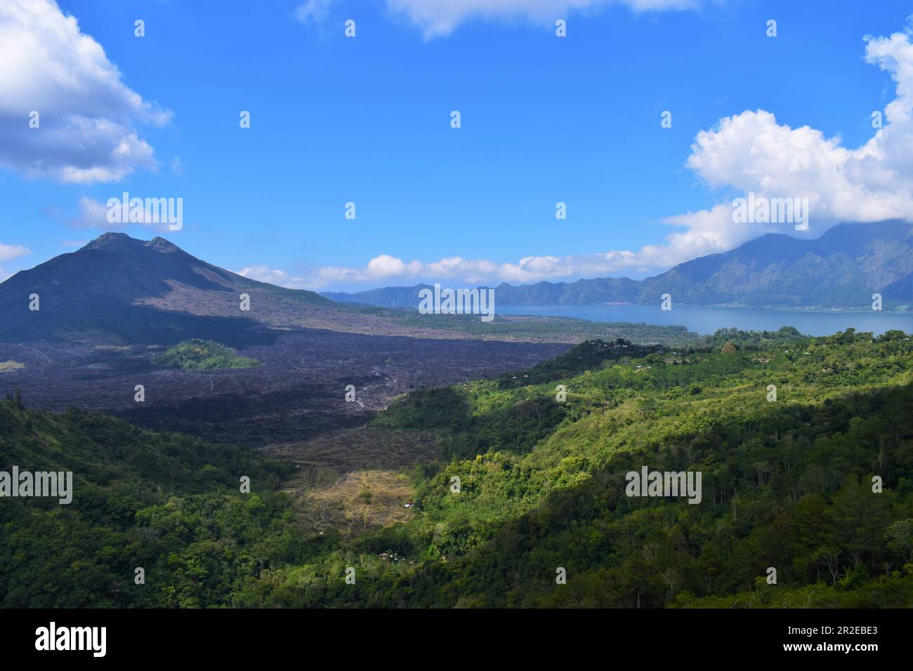 Dormant volcano located in the northern part of Bali, Indonesia Stock ...