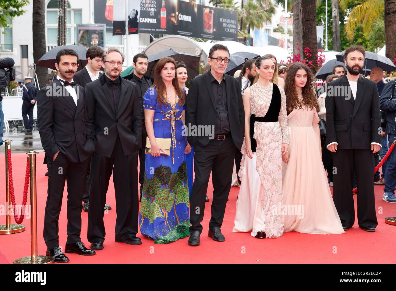 Cannes, Frankreich. 19th May, 2023. Musab Ekici, Deniz Celiloglu, Ebru ...