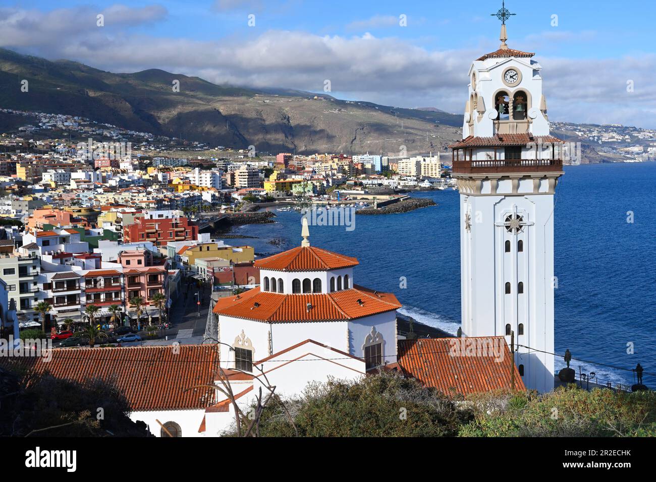 Virgin of Candelaria basilica, Candelaria city, Tenerife, Canary ...