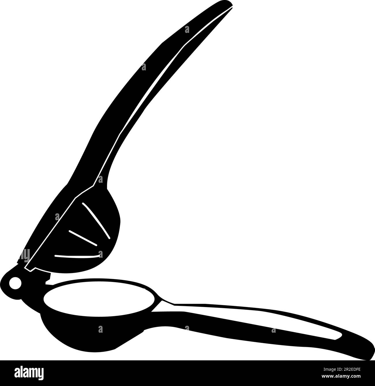 lemon squeezer icon. fruit squeezer sing. manual hand press symbol ... lemon squeezer icon. fruit squeezer sing. manual hand press symbol ...