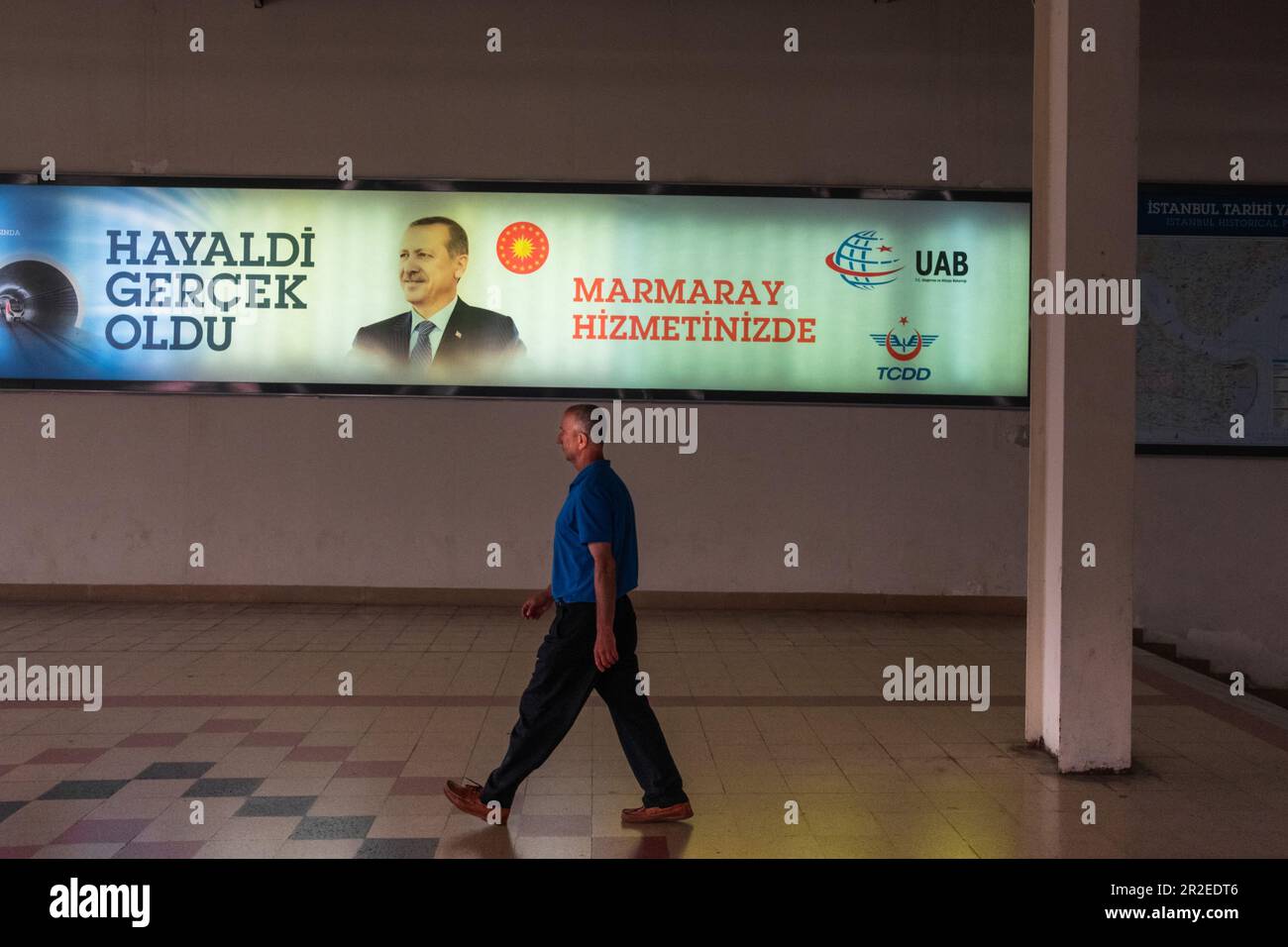Erdogan advertisement hi-res stock photography and images - Alamy
