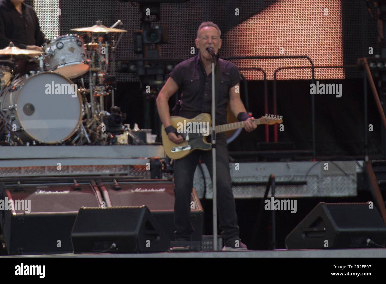 Ferrara, Italy. 18th May, 2023. Bruce Springsteen performs live in ...