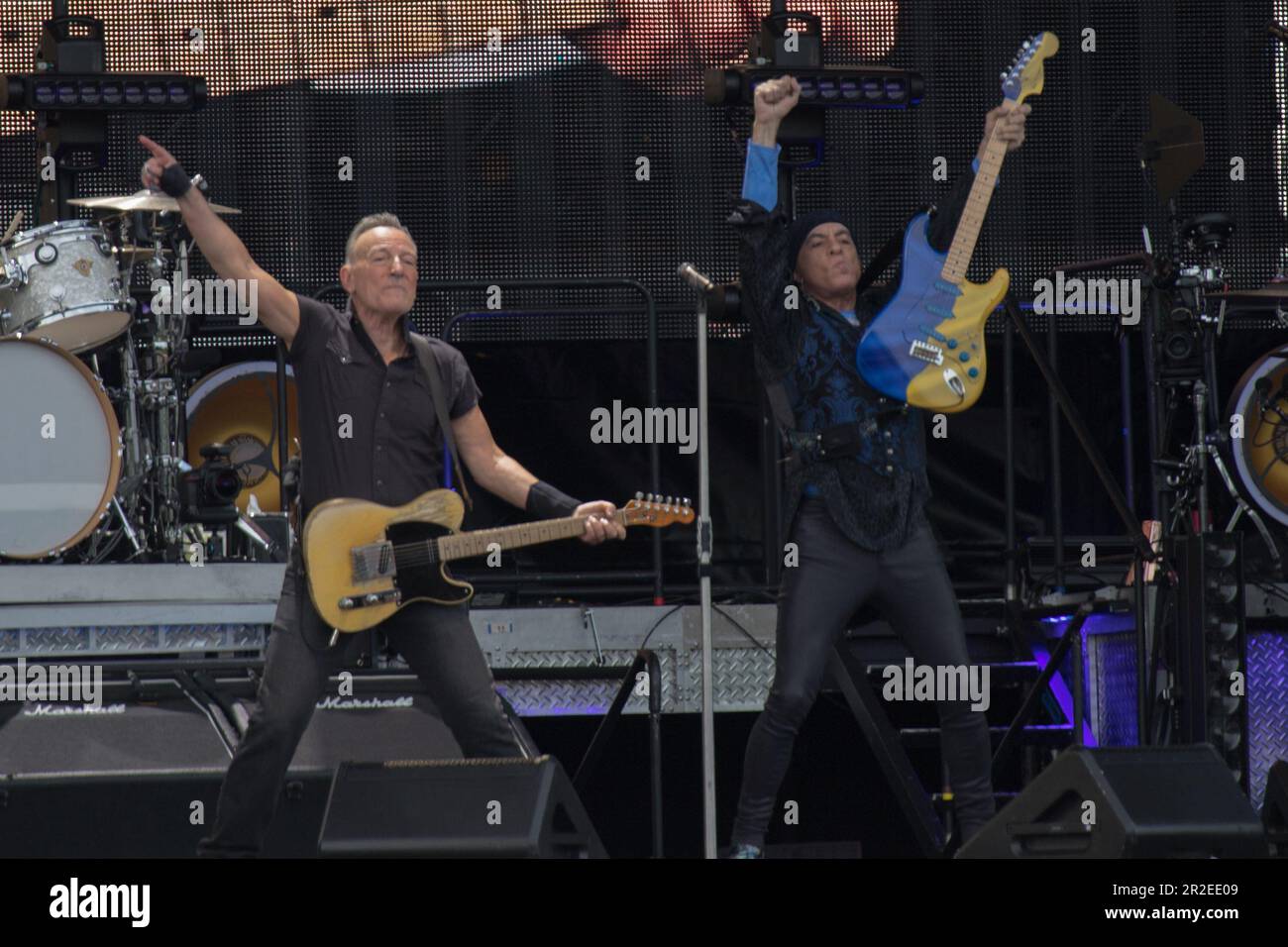 Ferrara, Italy. 18th May, 2023. Bruce Springsteen performs live in ...