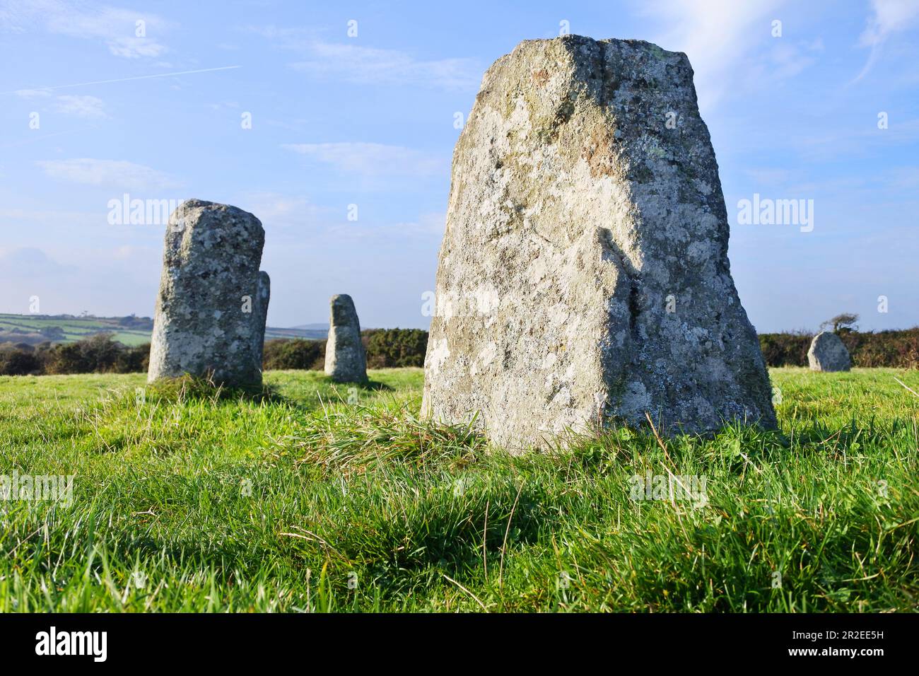 Merry Maidens stone circle, Penwith, West Cornwall, UK - John Gollop ...