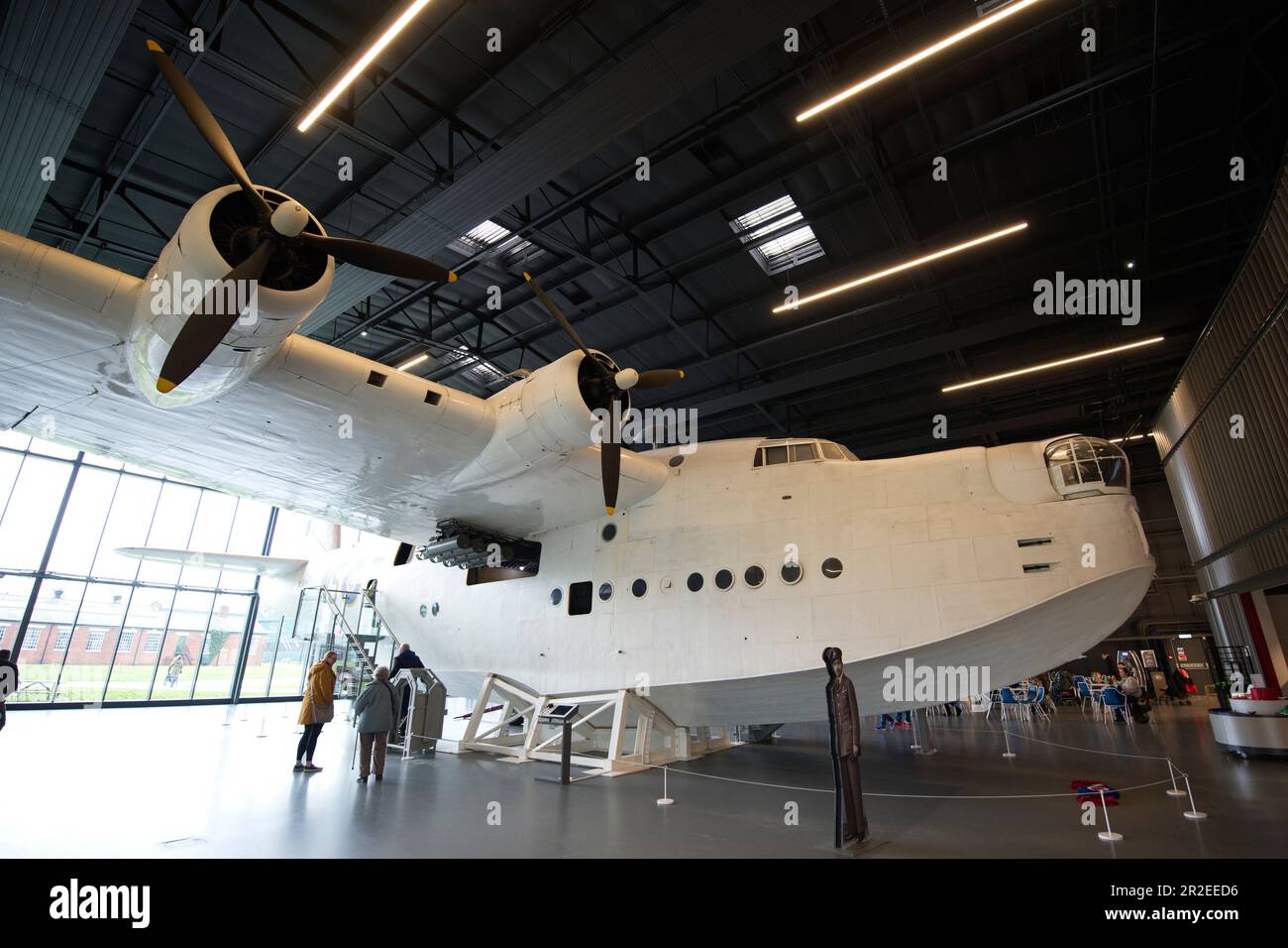 Short Sunderland MR5 flying boat Stock Photo - Alamy