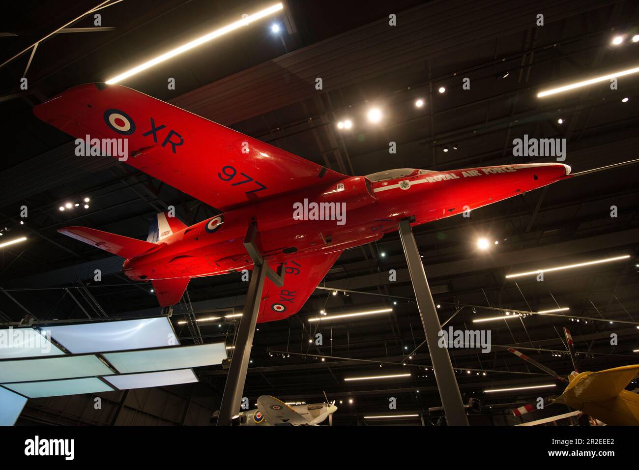 Raf gnat jet trainer hi-res stock photography and images - Alamy