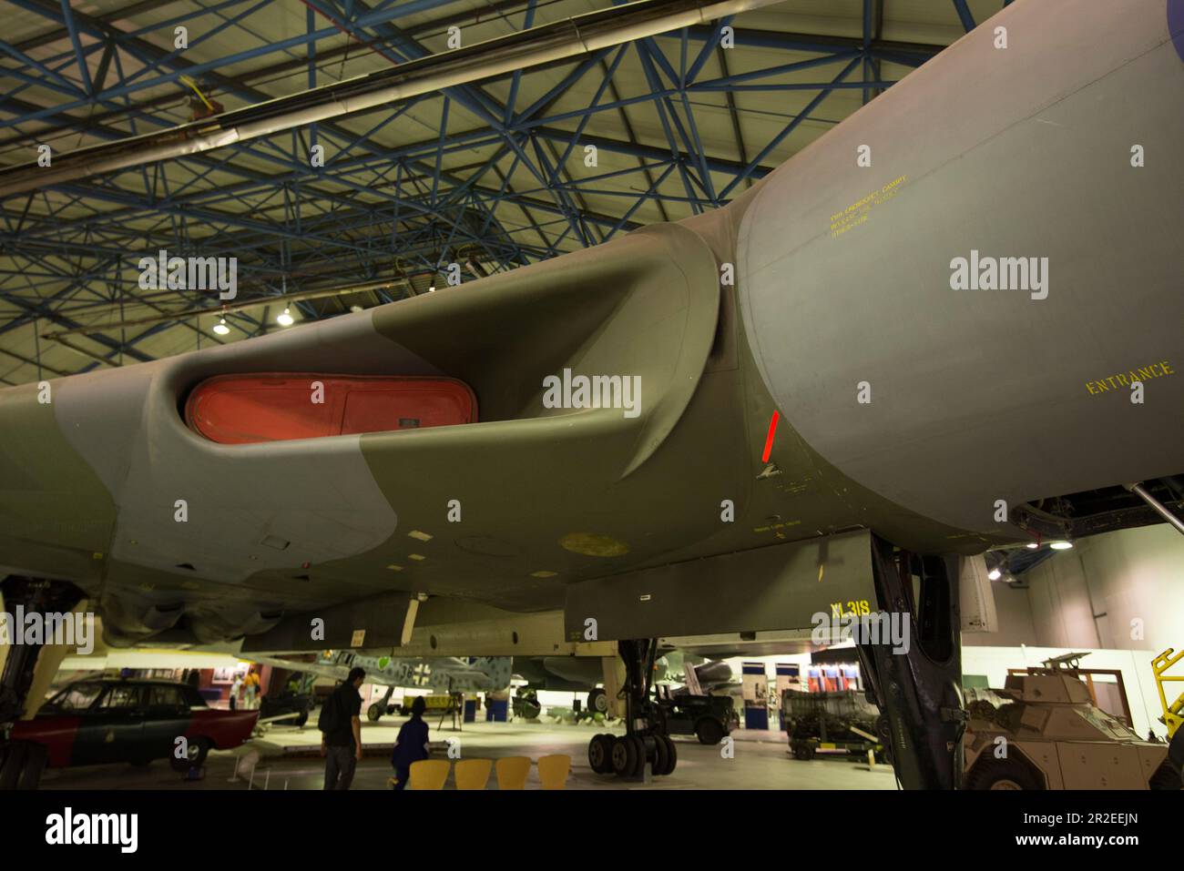 Avro Vulcan B2 bomber at the RAF Museum in London Stock Photo - Alamy