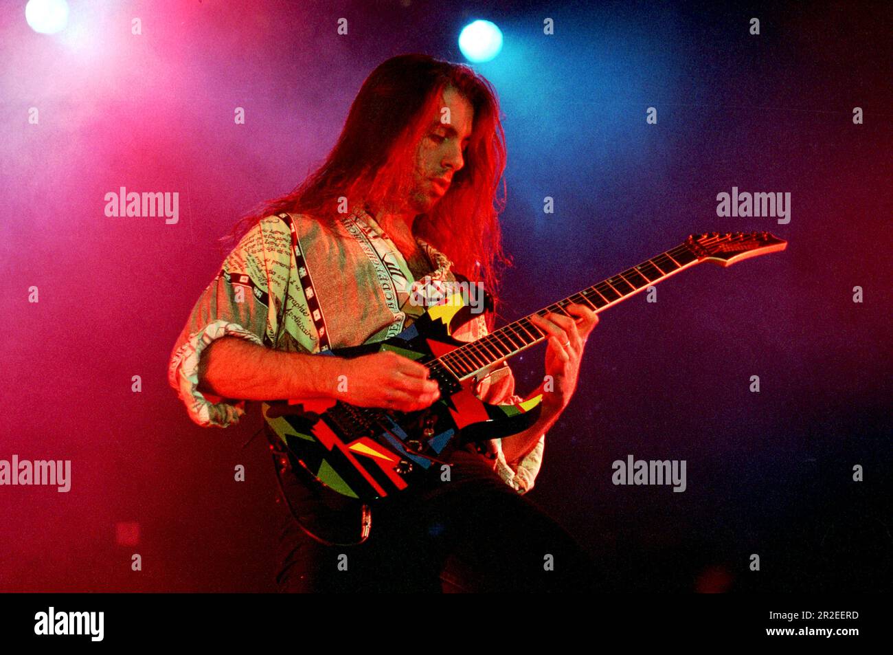 Sesto San Giovanni ,Milan Italy 1993-11-15 : John Petrucci guitarist of ...