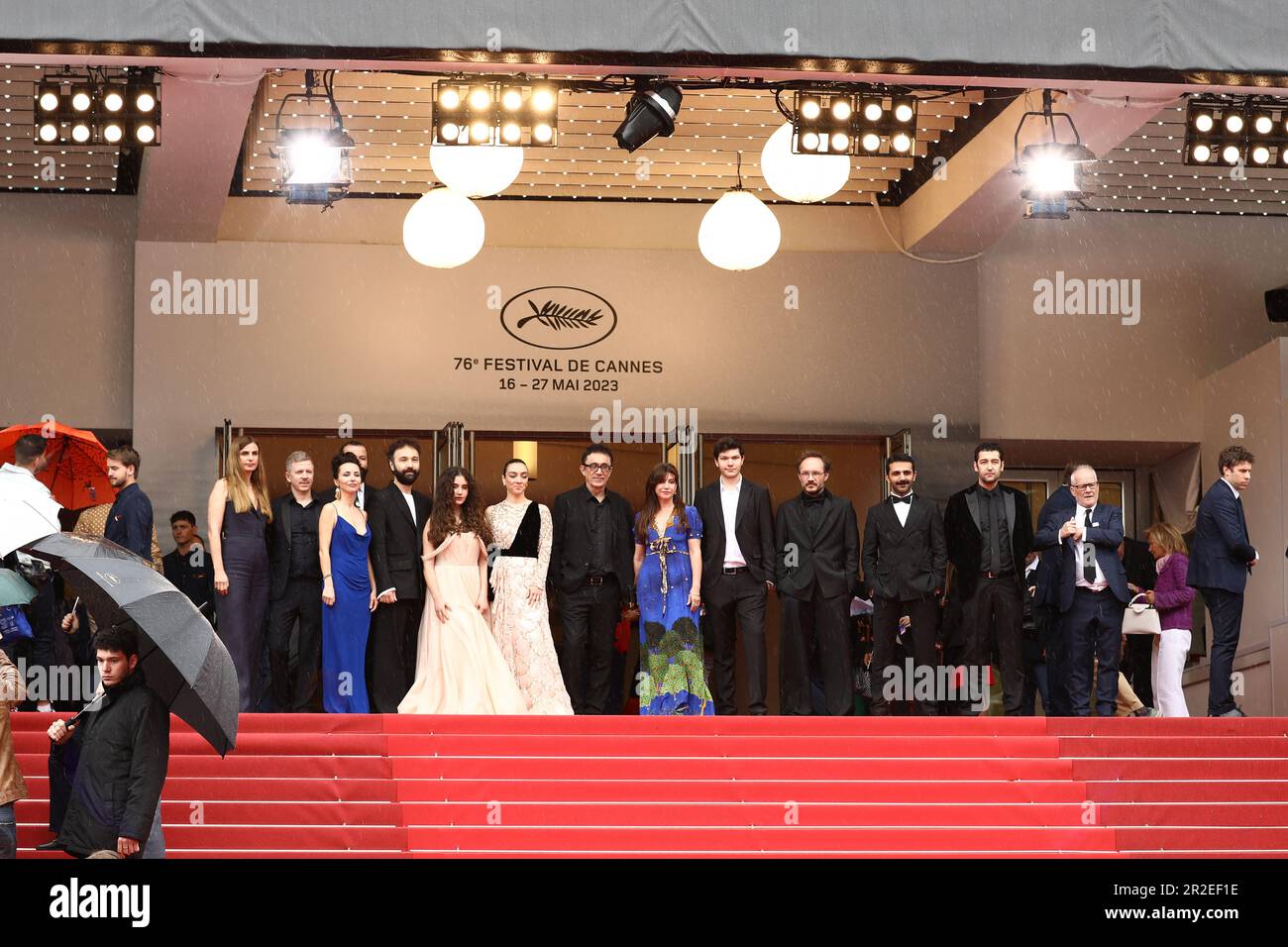 May 19, 2023, Cannes, Cote d'Azur, France: MUSAB EKICI, DENIZ CELILOGLU ...