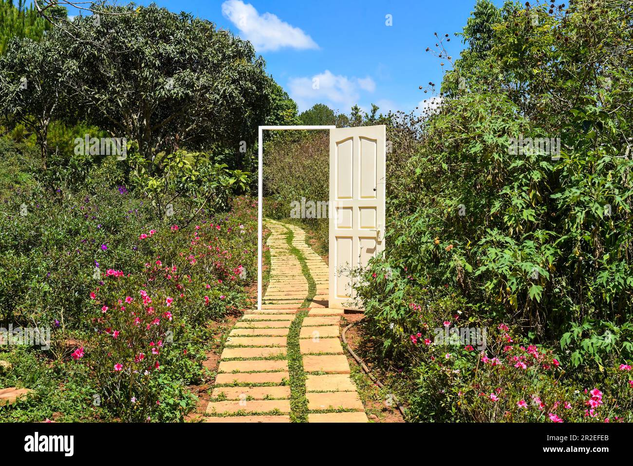 Floodgates or windows of heaven were opened hi-res stock photography ...