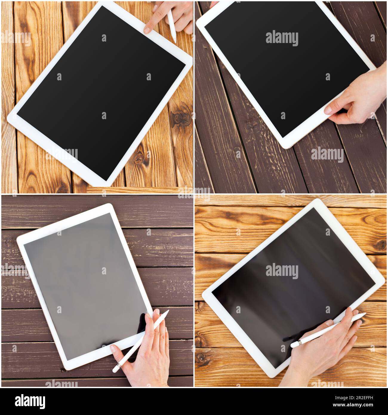 people using modern digital tablet Stock Photo - Alamy