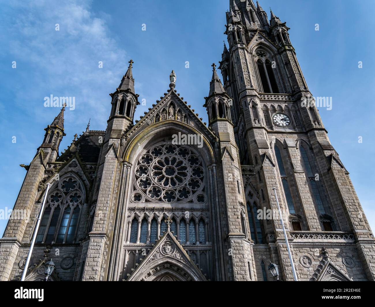 Catholic Cathedral in Ireland, Gothic style. The Cathedral Church of St ...