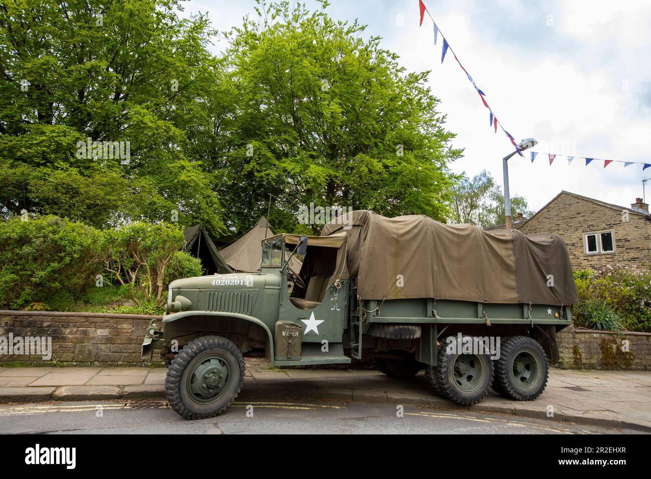Haworth 40s weekend 2023 hi-res stock photography and images - Alamy