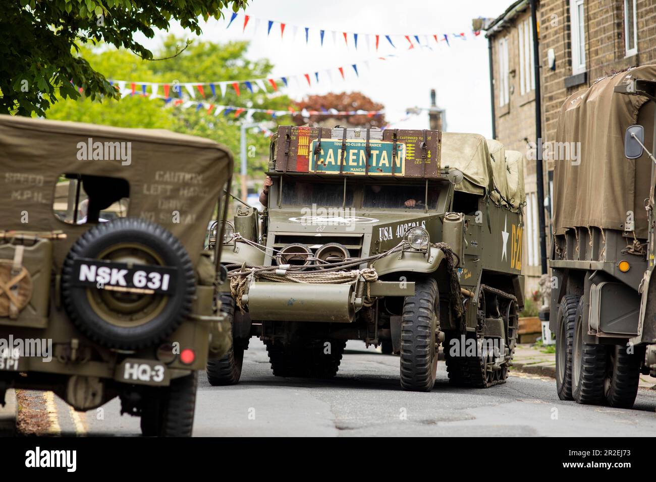 Haworth 40s weekend 2023 hi-res stock photography and images - Alamy
