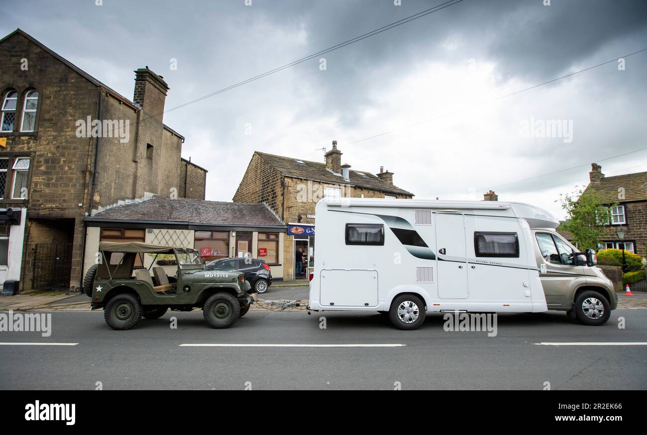 Haworth 40s weekend 2023 hi-res stock photography and images - Alamy