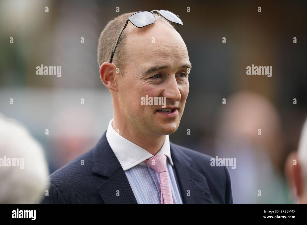 Trainer Mark Walford on day three of the Dante Festival 2023 at York ...