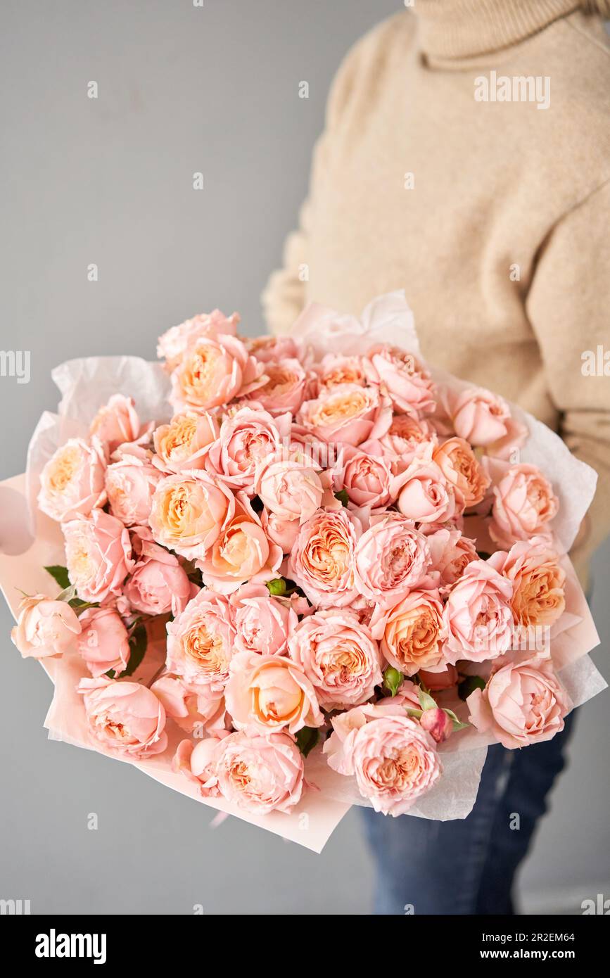 rose juliet. Floral carpet, flower texture, shop concept. Beautiful ...