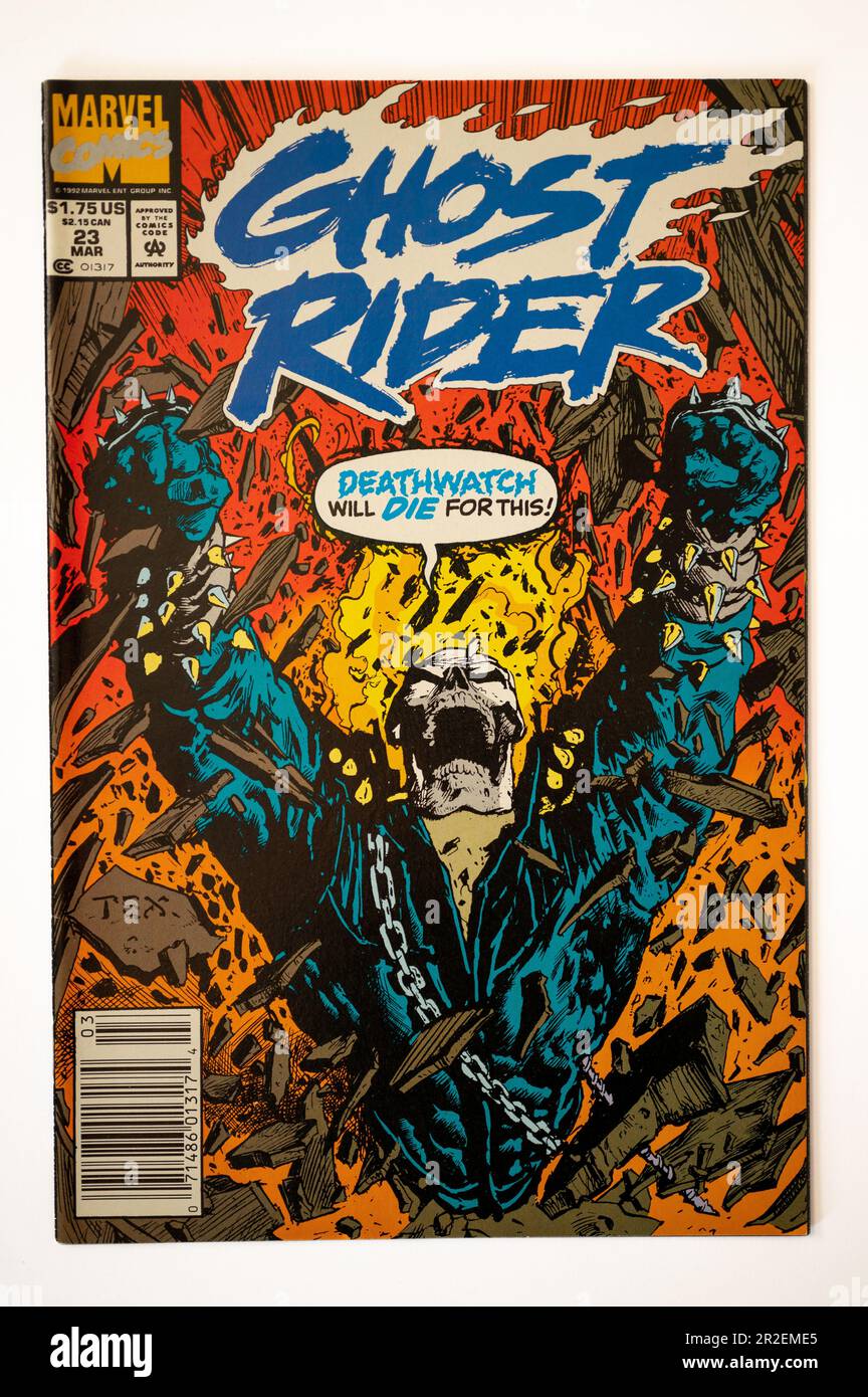 Ghost Rider Comic Poster