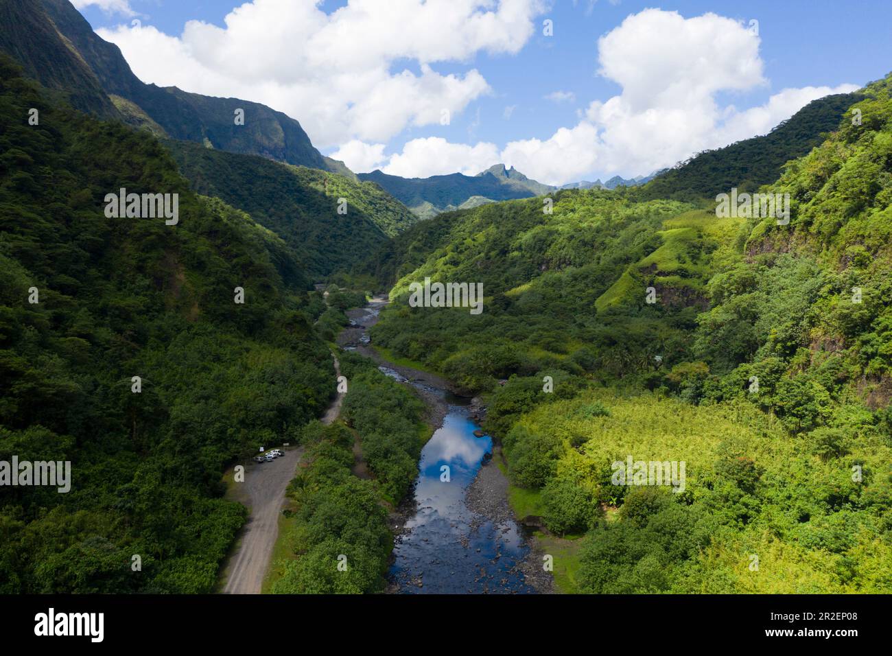 Impressions of the Papenoo Valley, Tahiti, French Polynesia Stock Photo ...