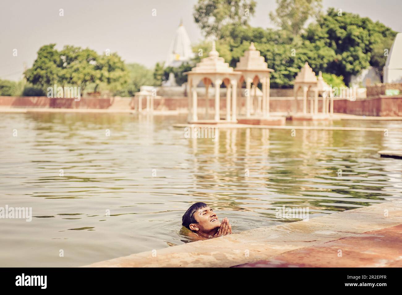 2017, Pavan Sarovar Nandgoan / Nandagram, Vrindavan, Uttar Pradesh ...