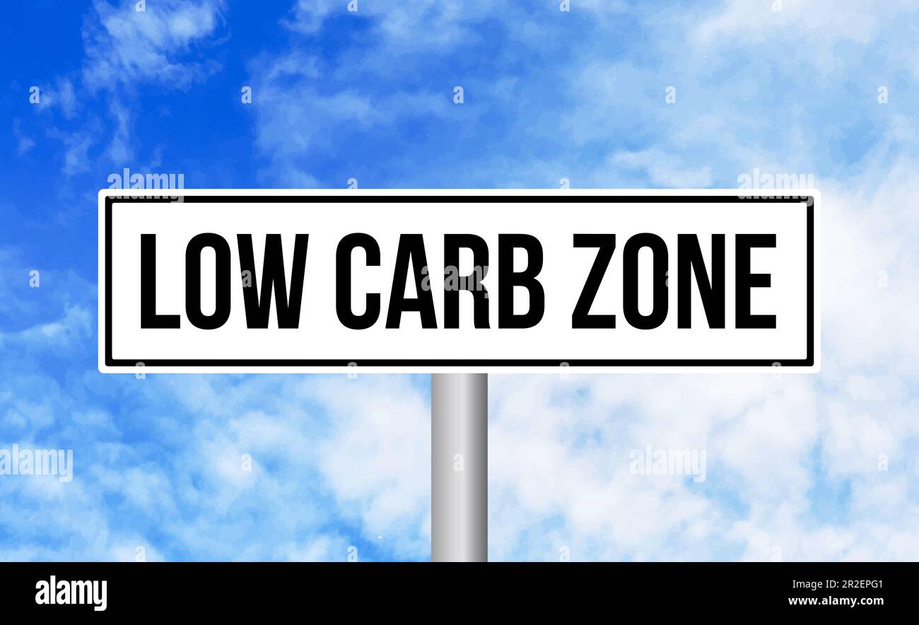 Low carb zone road sign hi-res stock photography and images - Alamy