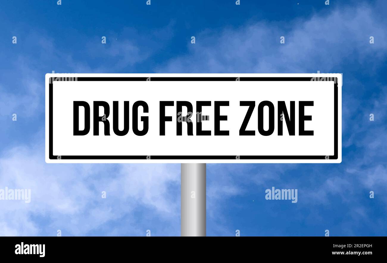 Drug free zone hi-res stock photography and images - Alamy