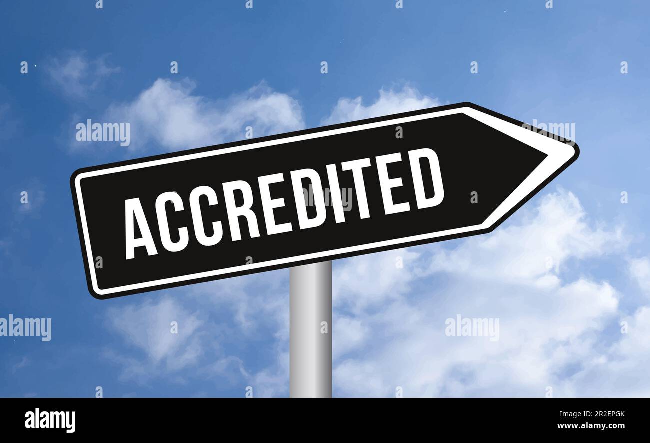 Accredited road sign hi-res stock photography and images - Alamy