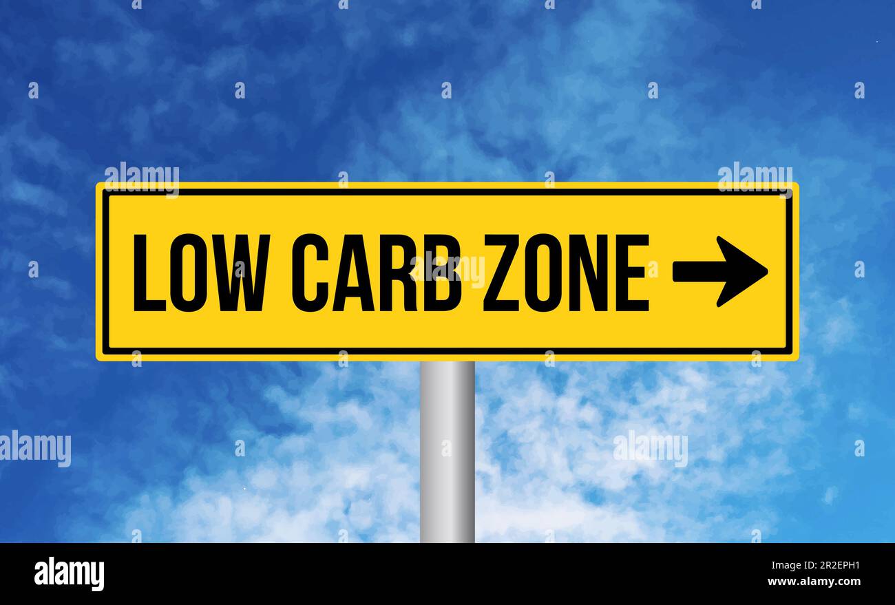 Low carb zone road sign hi-res stock photography and images - Alamy