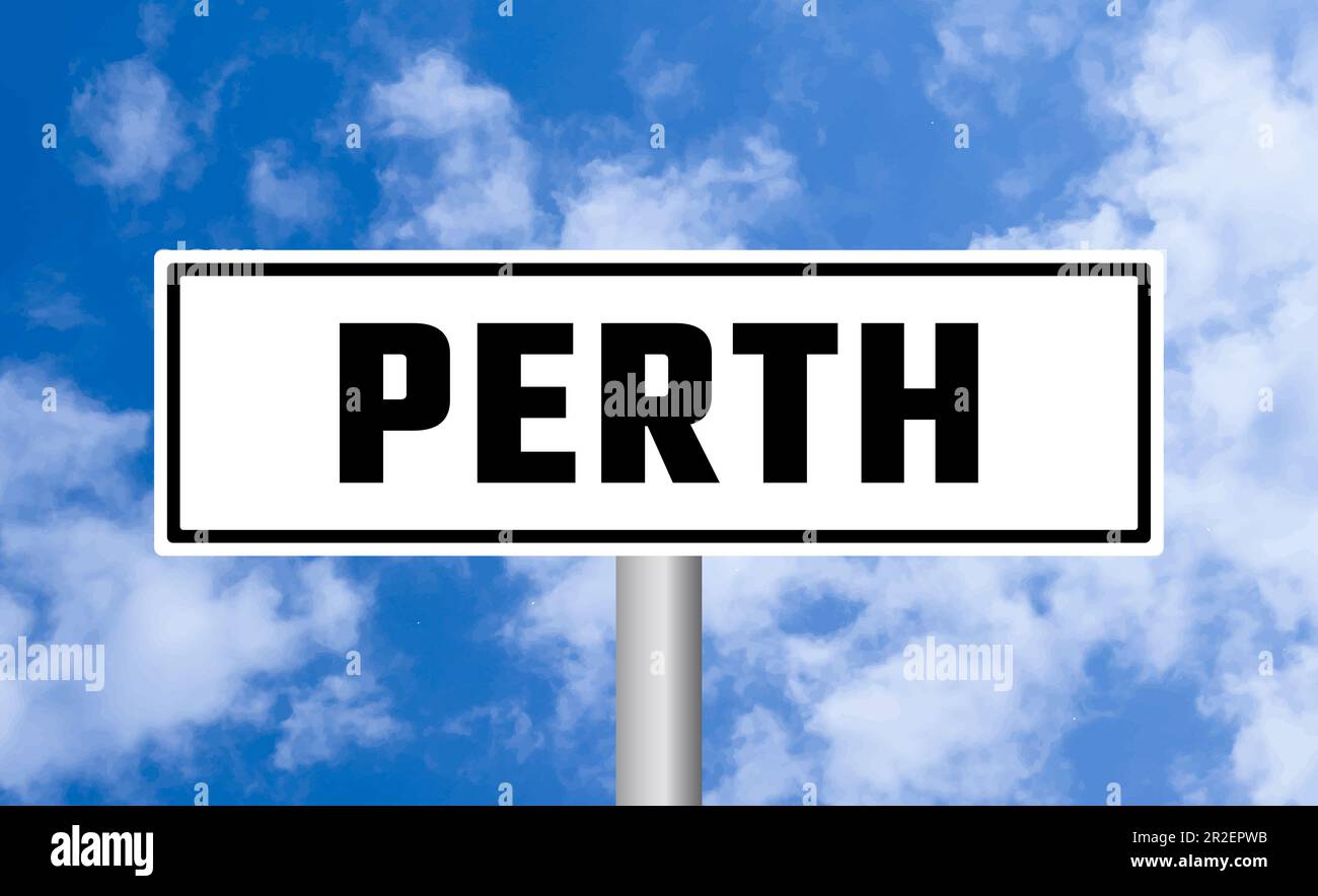 Perth signage hi-res stock photography and images - Alamy