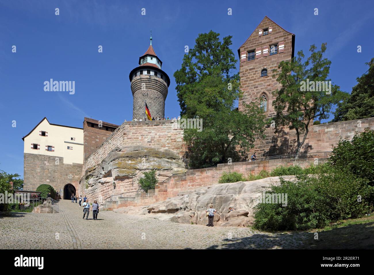 Sinwell tower of the imperial castle hi-res stock photography and ...