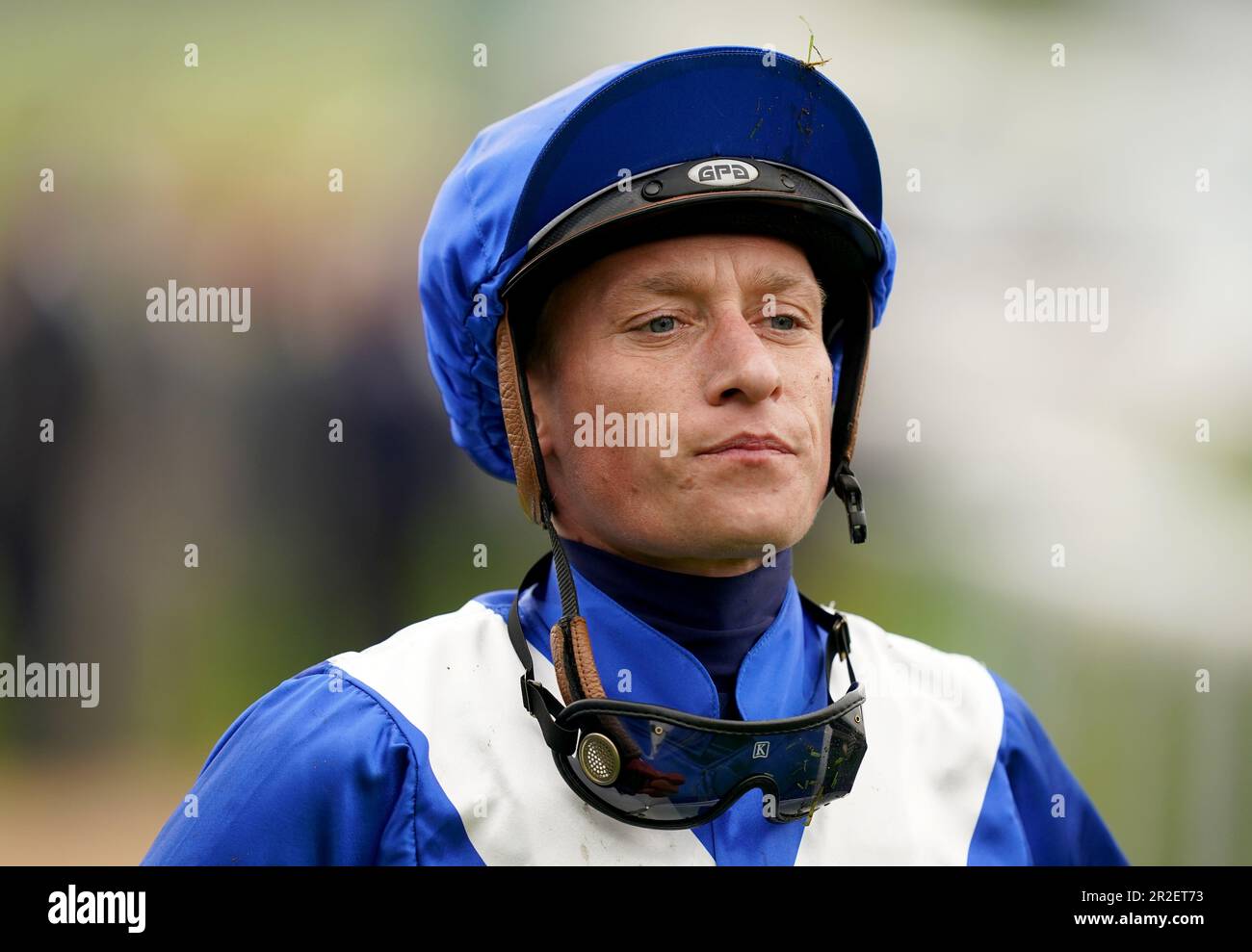 Jockey Sam James on day three of the Dante Festival 2023 at York ...