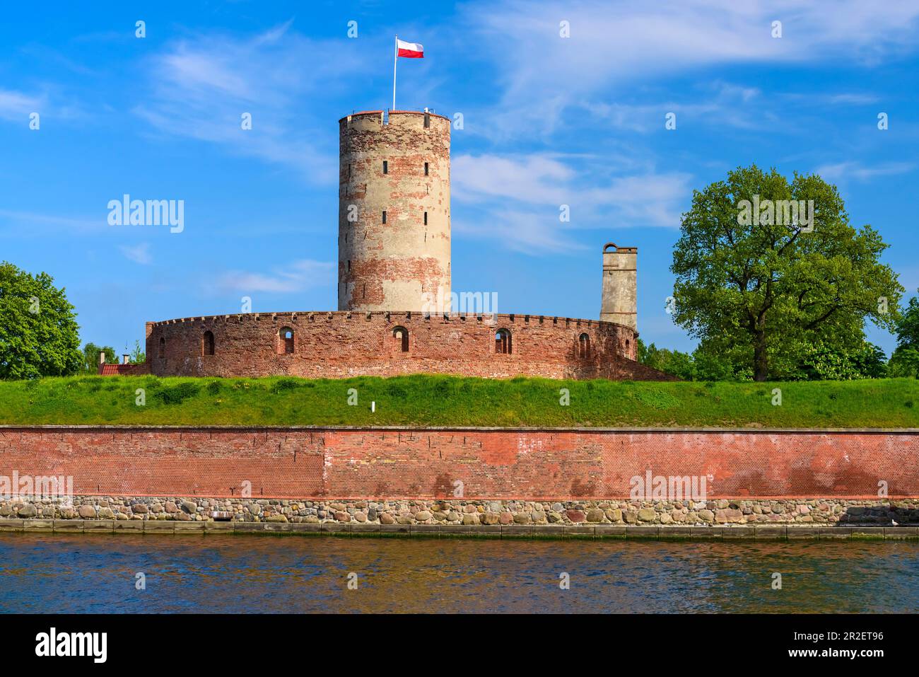 Historic Wisloujscie fortress builded as a wooden structure in 1433 and ...