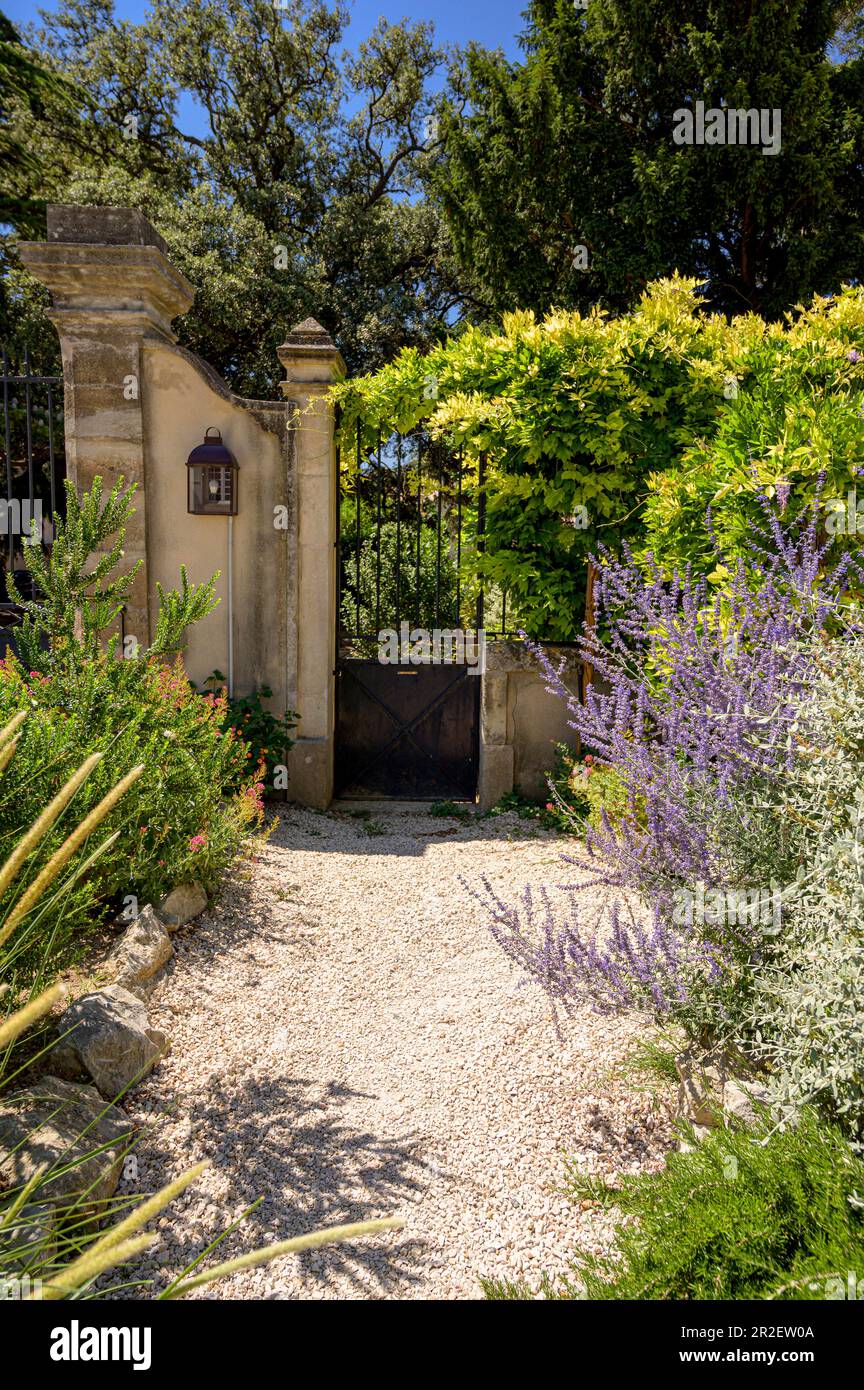Summer garden gate hi-res stock photography and images - Alamy