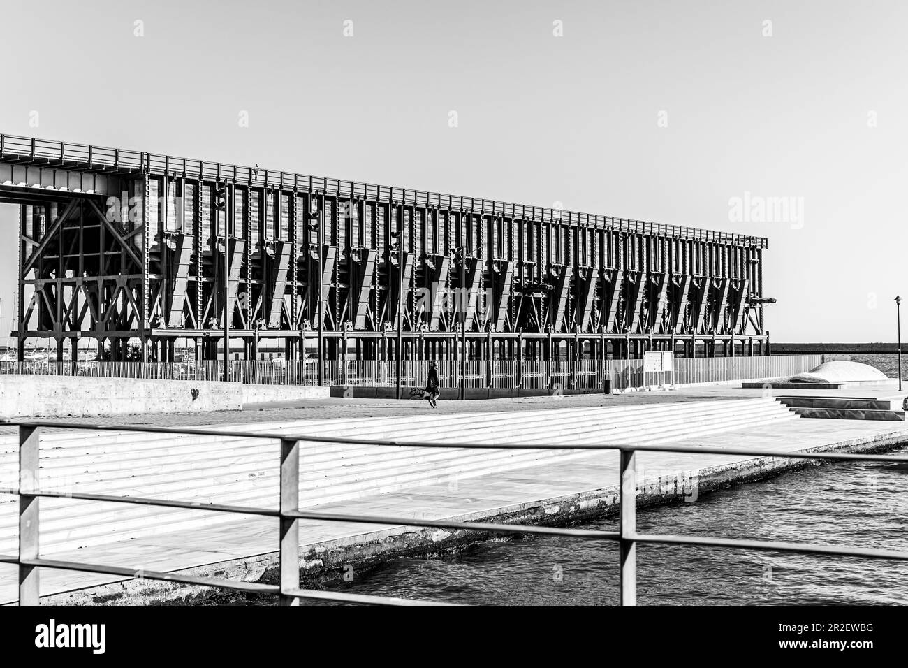 Train loading dock Black and White Stock Photos & Images - Alamy