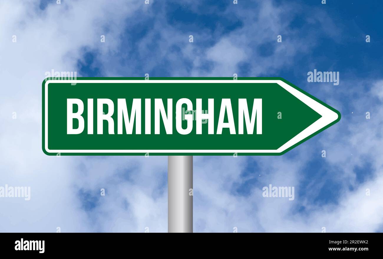 Birmingham road sign hi-res stock photography and images - Alamy
