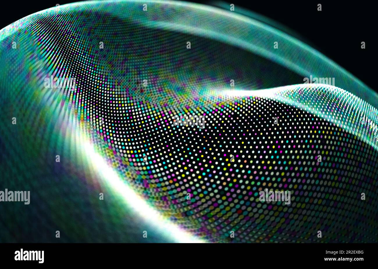 Dark abstract geometric textured background. Color dynamic radial waves ...